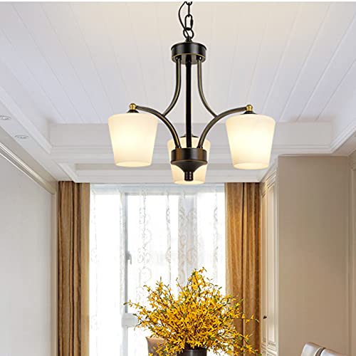 AAXYZX Ceiling Lights, Luxury Iron Pendant Light Modern Large Ceiling Lamp 8 (Color : Golden, Size : 8)