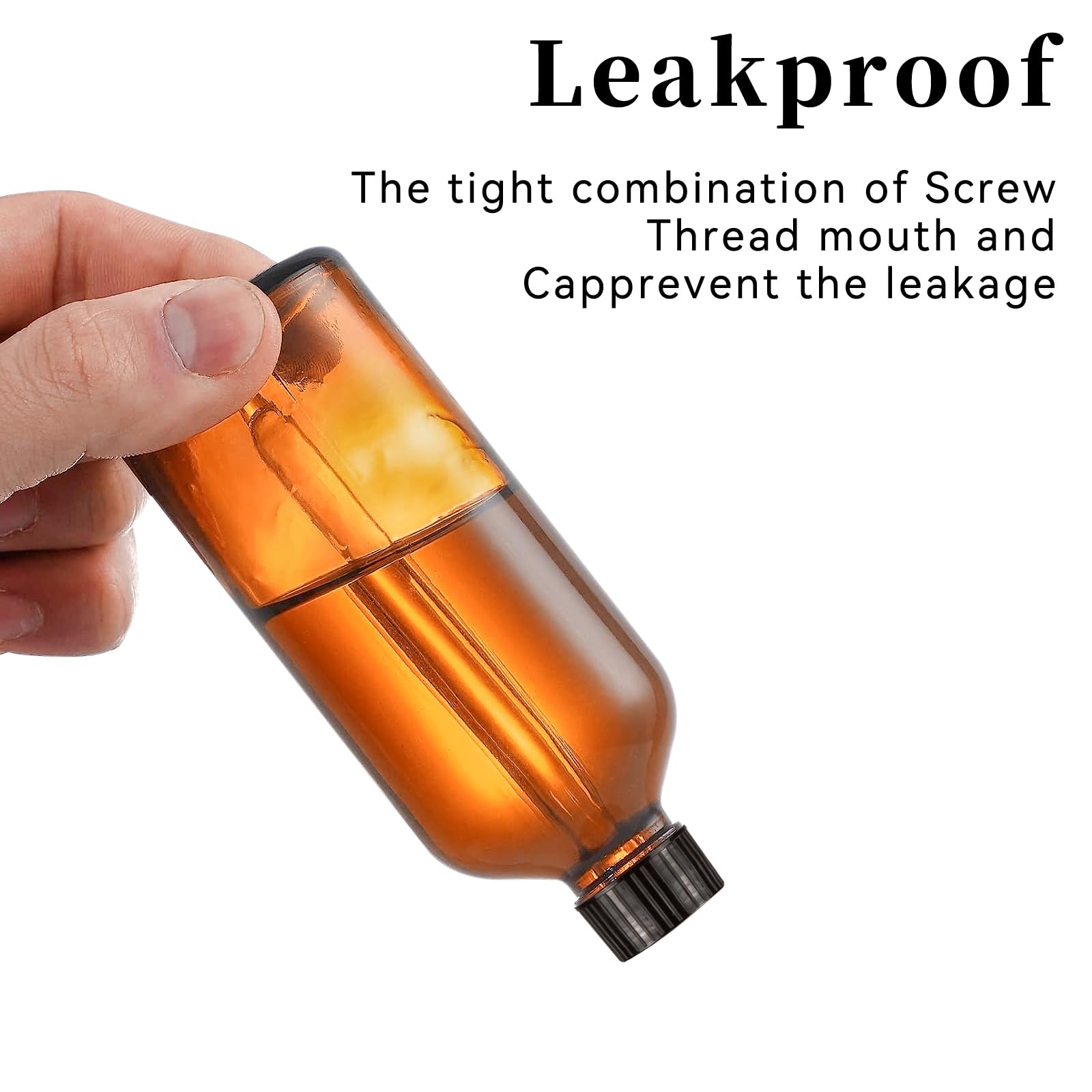 6Pcs 2 oz Dark Amber Dropper Bottles, 60ml Glass Tincture Bottles with Dropper, 1 Funnels, 2 Nozzles, 1 Long Plastic Dropper, 2 Bottle Caps, 2 Labels, Eye Dropper Bottle for Liquids, Essential Oils