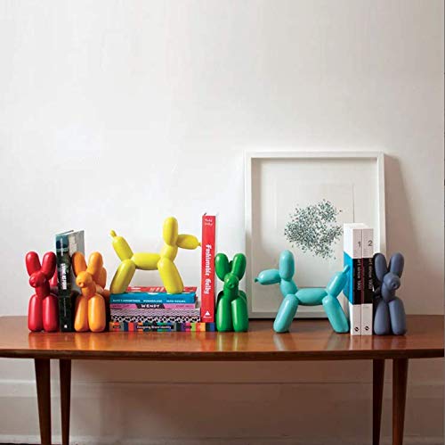 Balloon Dog Ceramic Bookend Decor - Matte White (Teal)