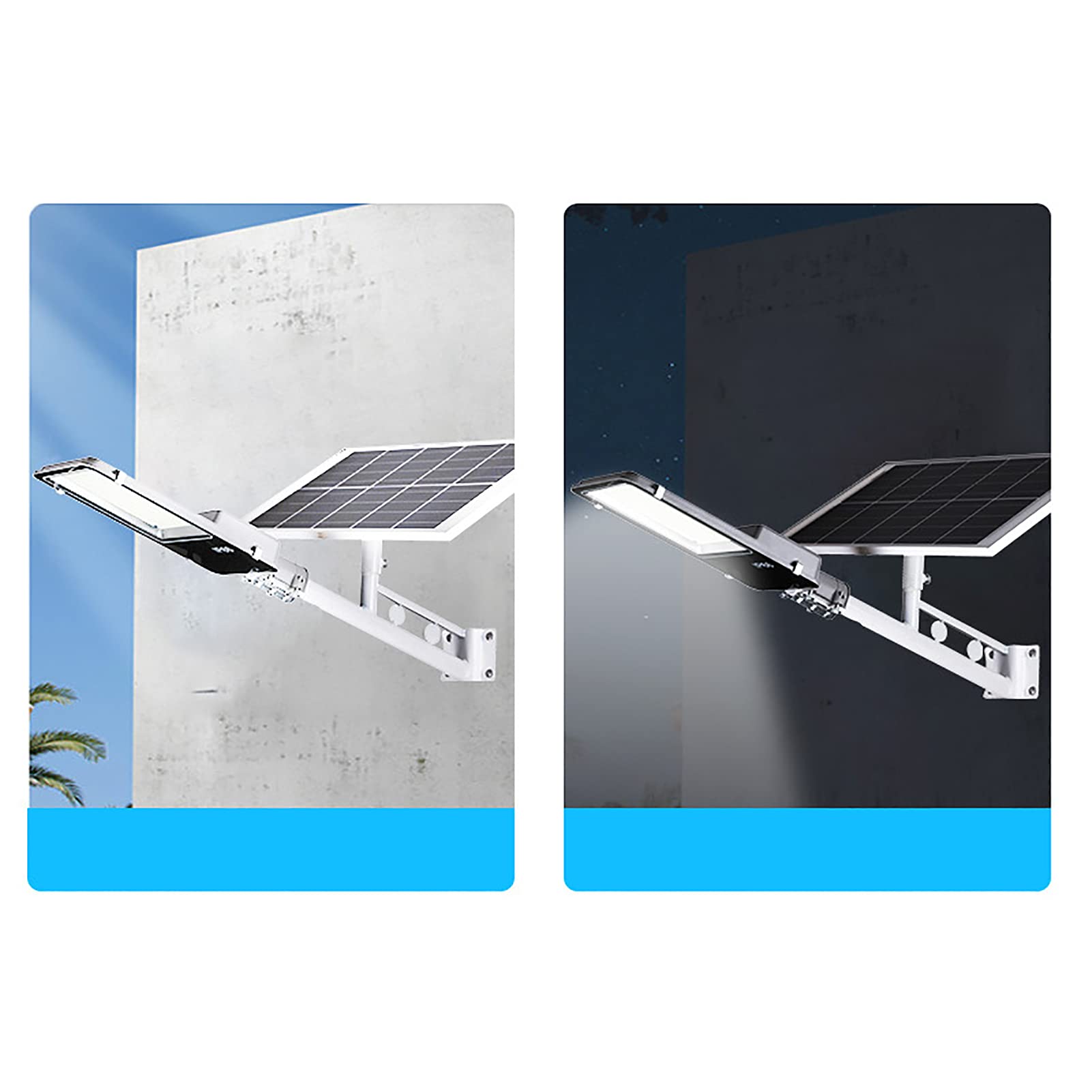 Super Bright Solar Light Dusk to Dawn Solar Street Light Country Home Outdoor Garden Light Outdoor Waterproof Wall Light with Remote Control-600w