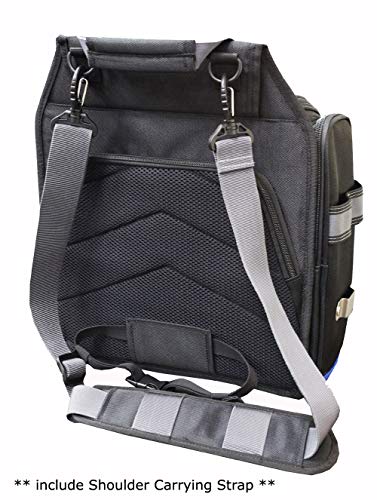 Niche Tool bag with Shoulder Strap Wide Opening Tool Storage bag Large Capacity Multi-Compartment Tool Carrier TL-6206