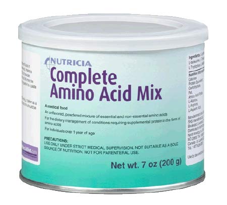 33412601 Amino Acid Oral Supplement Complete Amino Acid Mix Unflavored 7 oz. Can Powder