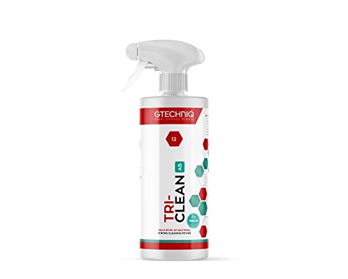 Gtechniq - I2 Tri-Clean - All-Surface Automotive Interior Odor Absorber; Ensure Surfaces Remain Fresh; Remove Dirt Attracting Residues; Safe on Leather, Dash, Carpets, Upholstery (500 milliliters)