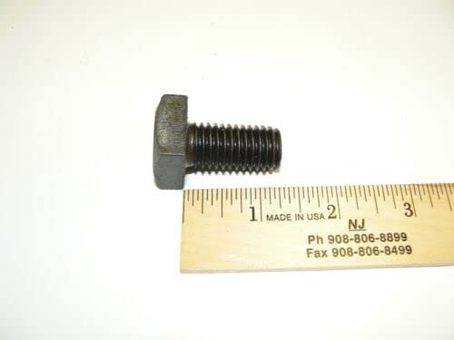 5/8"-11 x 1 1/4" Square Head Machine Bolt - Plain Steel Finish - Lot of 25 Pcs. HQ