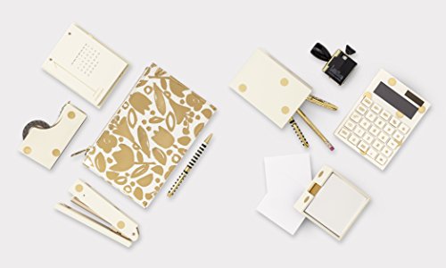 Kate Spade New York Acrylic Stapler, Gold Dot