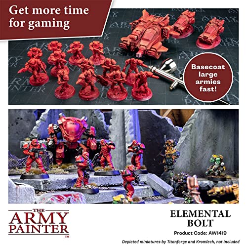 The Army Painter Warpaint Air Elemental Bolt - Acrylic Non-Toxic Heavily Pigmented Water Based Paint for Tabletop Roleplaying, Boardgames, and Wargames Miniature Model Painting