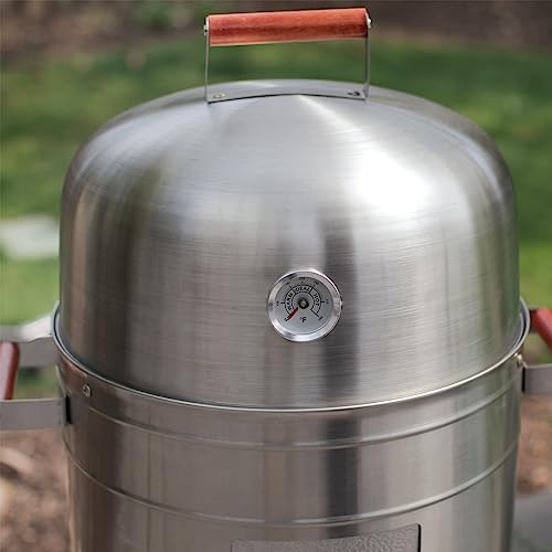Americana Stainless Steel Charcoal Water Smoker