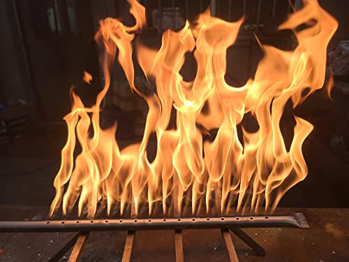 Americangaslogs 17.5-24Inch Gas Fireplace Burner Pipe Gas Fireplace Gas Log Lighter (22inchpipe)