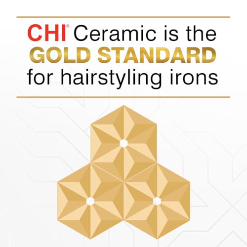 CHI G2 Digital Flat Iron, Straightening Hairstyling Iron For Smooth, Silky Hair, Titanium Infused Ceramic 1" Plates