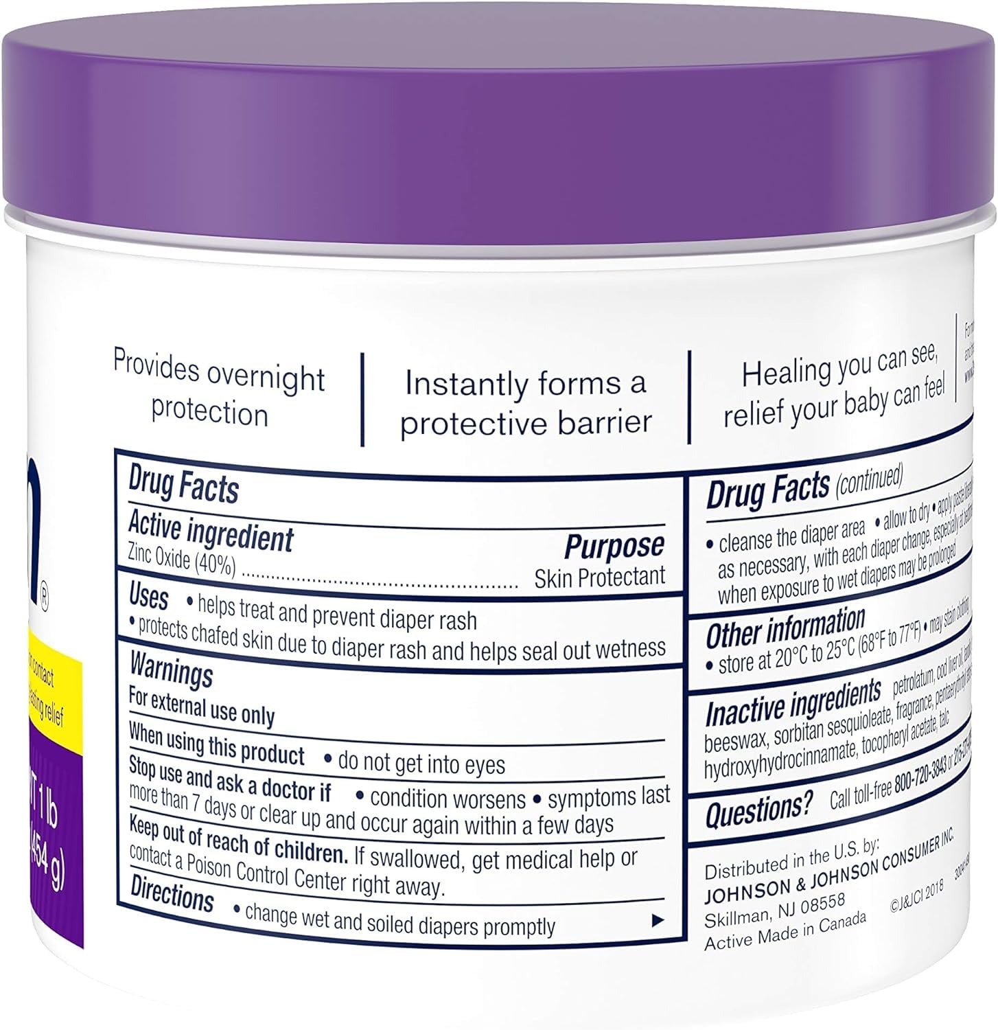 Desitin Maximum Strength Baby Diaper Rash Cream with 40% Zinc Oxide for diaper rash Relief & Prevention, 16 oz