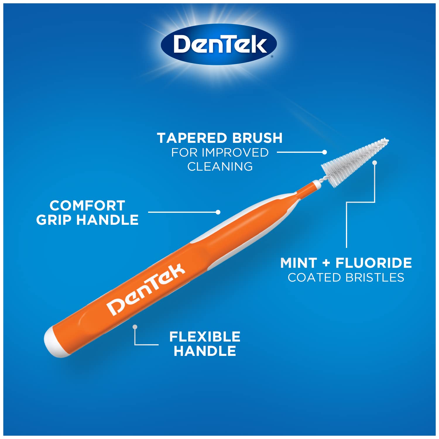 DenTek Easy Brush Interdental Cleaners, Mint, 16 Count
