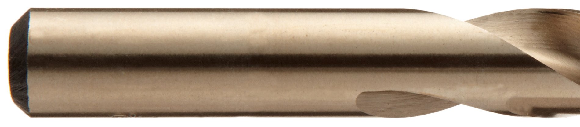 Chicago Latrobe 559 Series Cobalt Steel Short Length Drill Bit Set In Metal Case, Gold Oxide Finish, 135 Degree Split Point, Inch, 29-piece, 1/16"- 1/2" in 1/64" increments