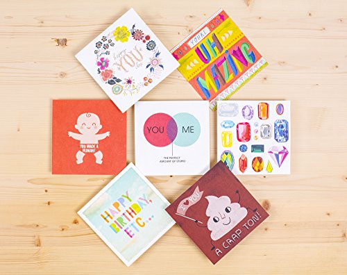 Hallmark Studio Ink Birthday Card, Fathers Day Card, or Anniversary Card (I Love You A Crap Ton) (0299RZJ5026)