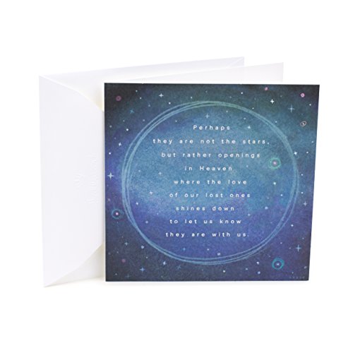 Hallmark Studio Ink Sympathy Card (Perhaps Not Stars) (0299RZJ5040)