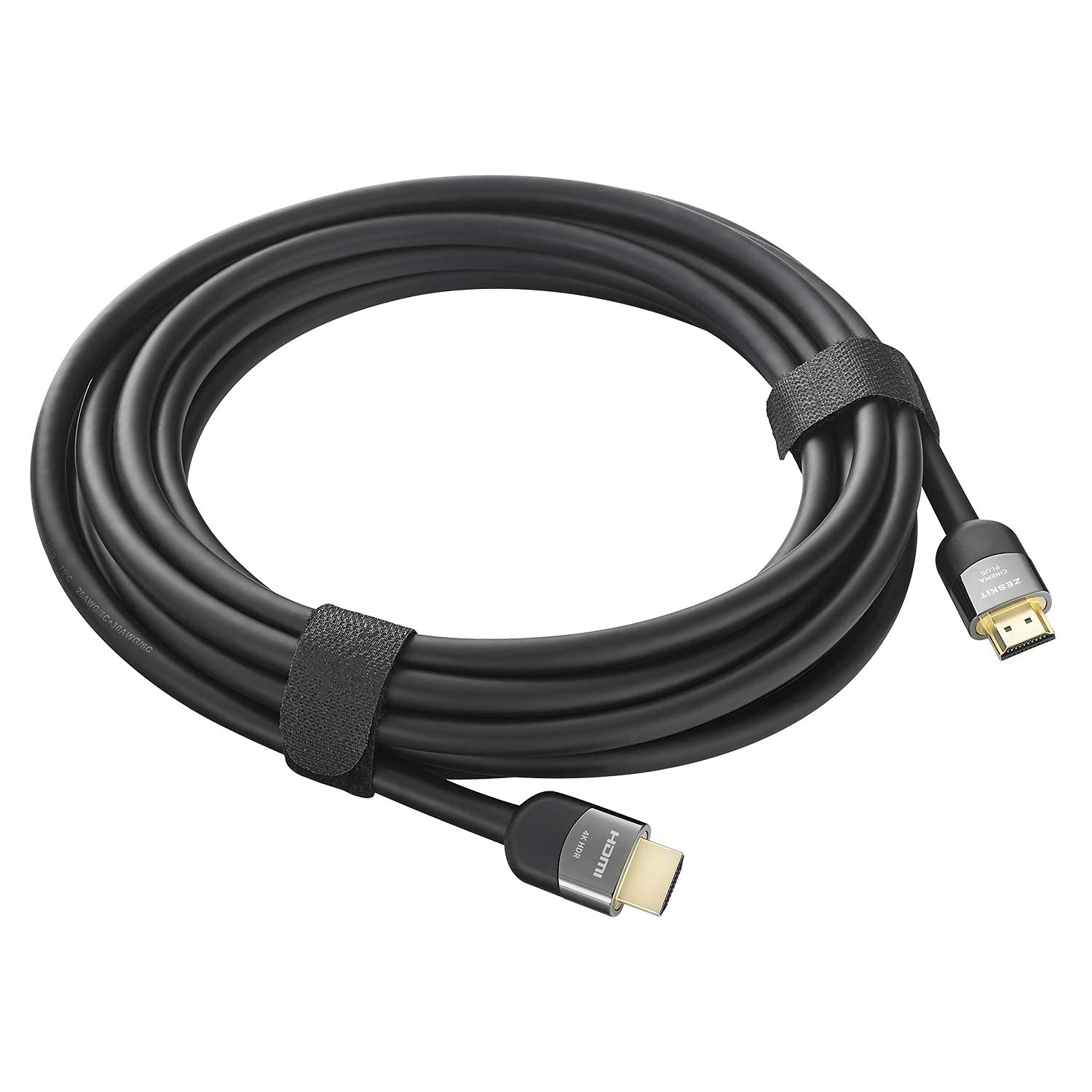 Zeskit Cinema Plus 4K 16ft CL3 in Wall High Speed with Ethernet HDMI 2.0b Cable, Compatible with Dolby Vision 4K 60Hz HDR ARC 4:4:4 18Gbps HDCP 2.2