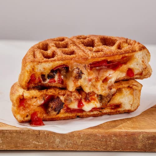 Curtis Stone 2-pack 5" Stuffed Waffle Makers with Recipes & Gift Boxes (Renewed)
