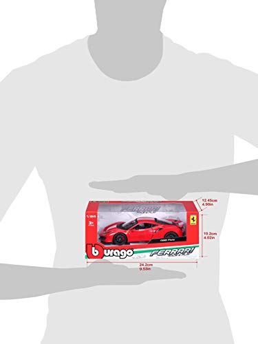 Bburago 1:24 R&P Ferrari 488 Pista - Red