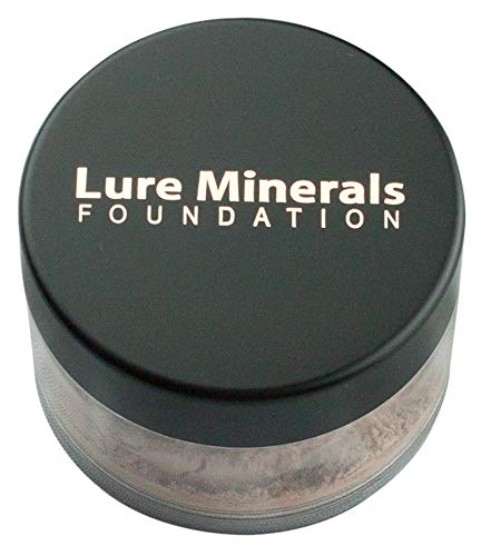 Lure Minerals Foundation Loose Powder 8g Sifter Jar- Choose Color,free of Harmful Ingredients (Compare to Bare Minerals (Fairly Light -Matte 8 grams)
