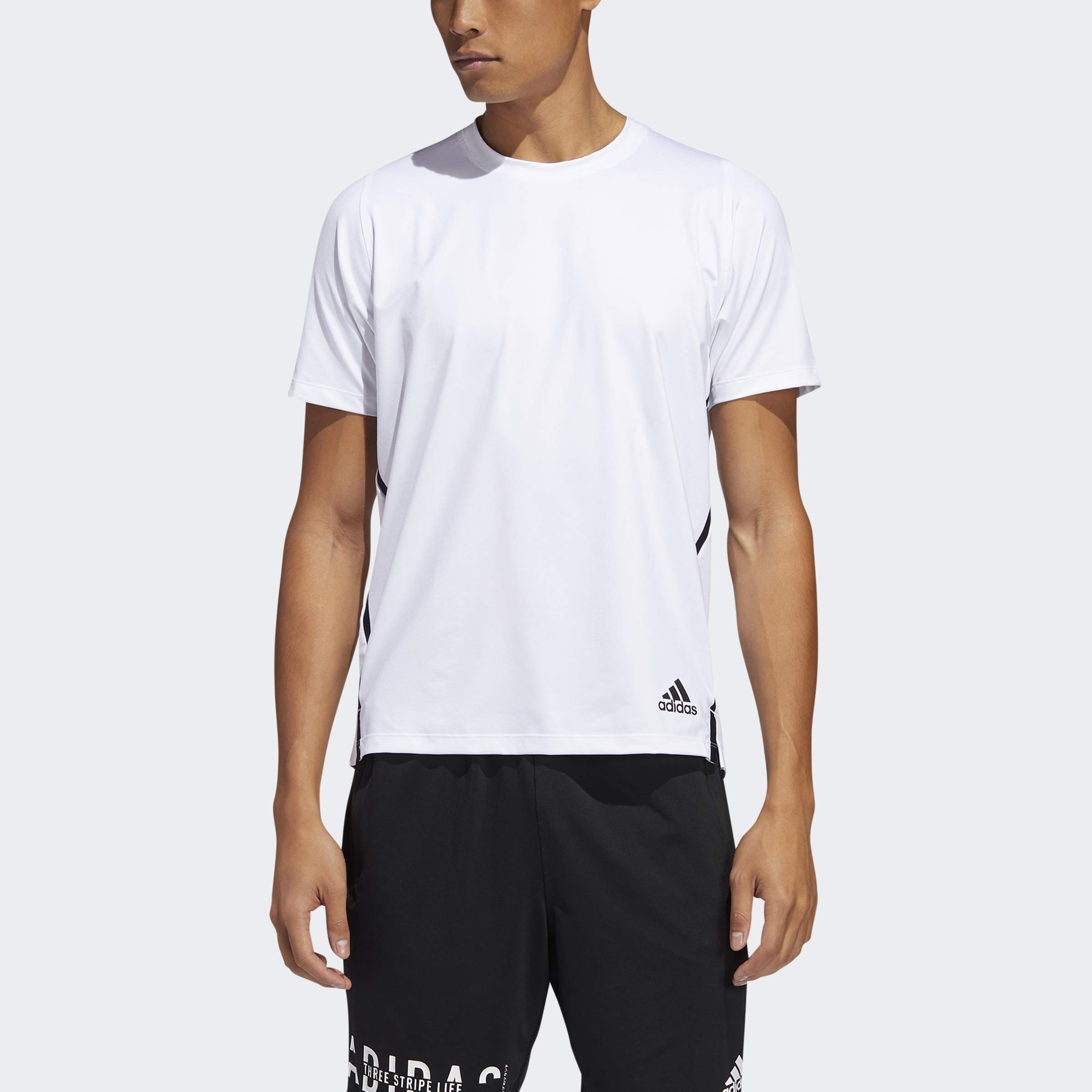 adidas Men's Freelift Primeblue Tee White Large