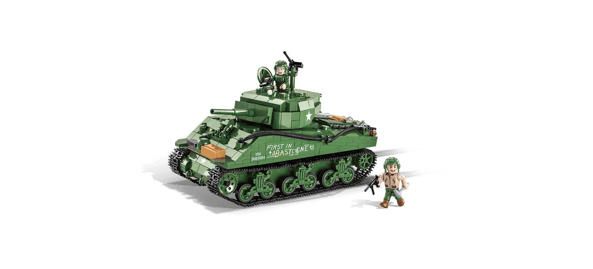 COBI 720 Pcs Historical Collection WWII /2550/ Sherman M4A3E2