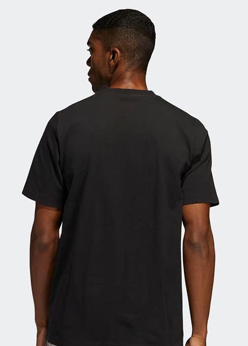adidas Men's Sportswear FOIL Graphic Tee T-Shirts Black (as1, Alpha, x_l, Regular, Regular)