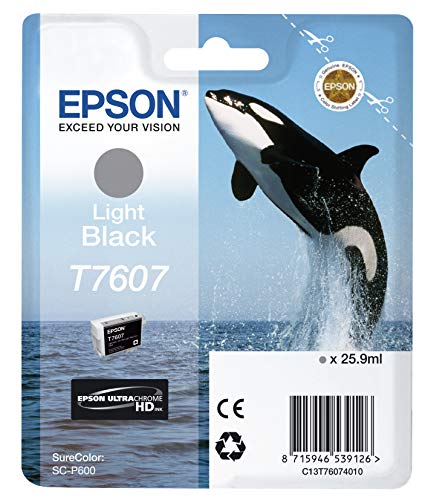 Epson C13T76074010 T7607 Ink Cartridge - Light Black