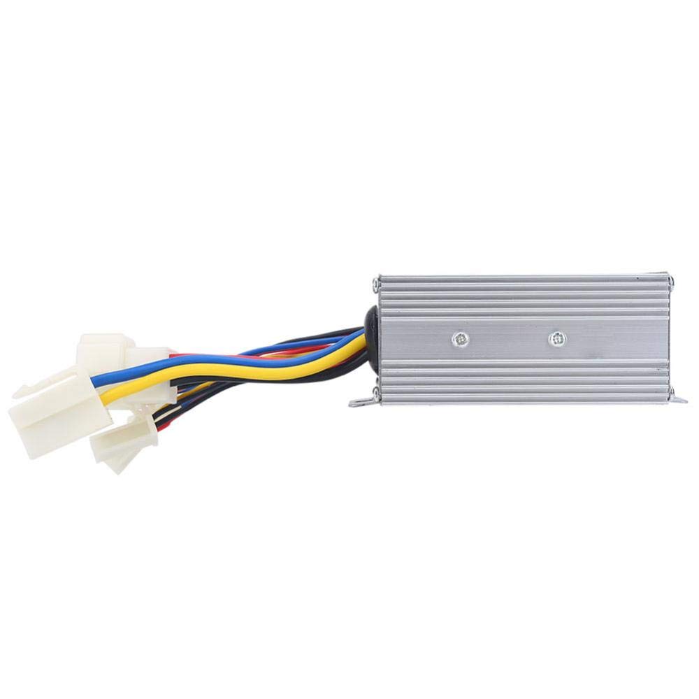 36v Brushed Motor Controller,Electric Bike Brushless Motor Controller,36V 500W Scooter Motor Controller Motor Brushed Controller Box for Electric ycle Scooter Ebike