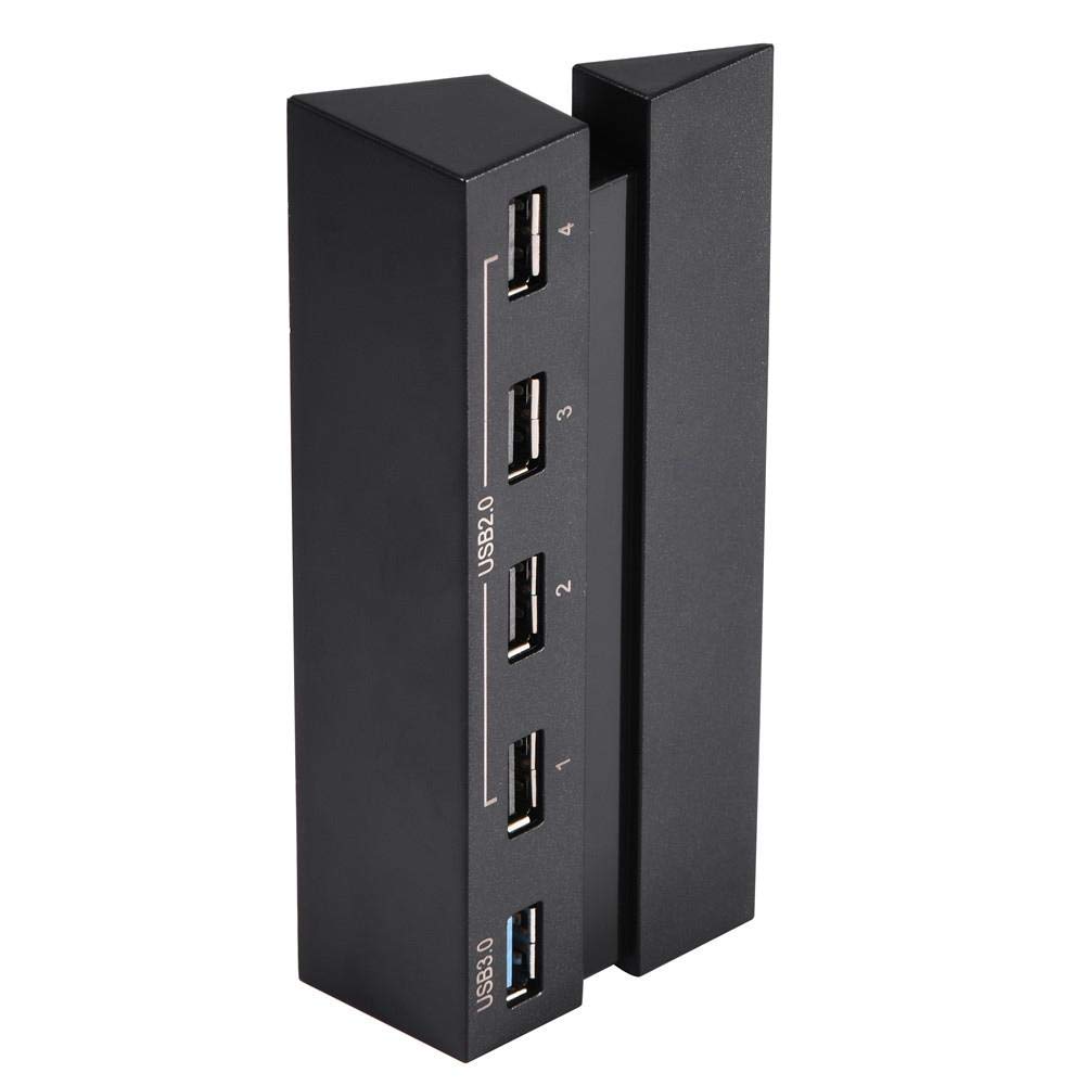 Expansion Hub Controller Adapter, High Speed 5-Port USB Hub 2.0 3.0 Expansion Hub Controller Adapter for Game Console