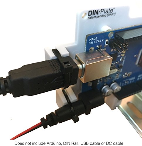 DIN Rail Mount for Arduino UNO/Mega (3-Pack)
