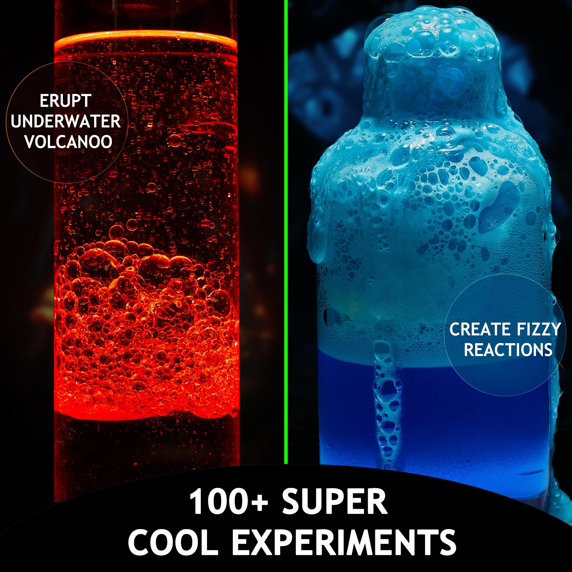 Japace 100+ Experiments Science Kit for Kids, Cool Boy Christmas Birthday Gift Ideas, Chemistry and Physics Set STEM Toys for Boys Girls