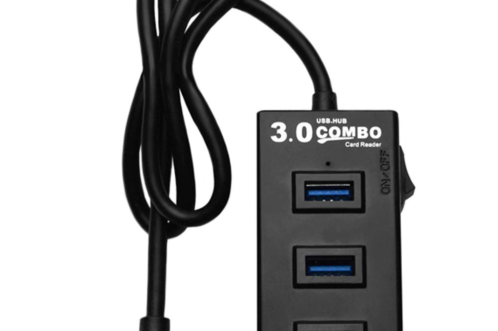 Direct Access Tech 2685D 3 Port + Card Reader Hub