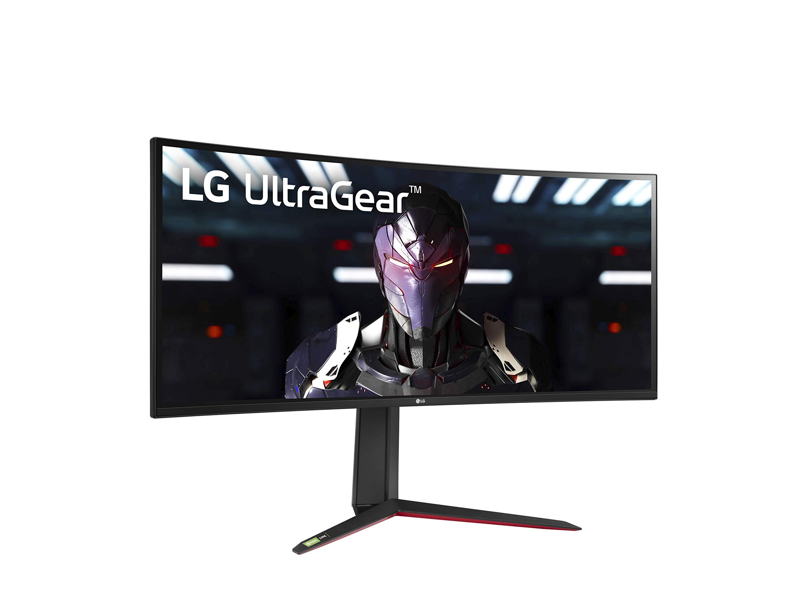 LG 34GN850-B 34-Inch Ultragear Curved QHD 3440x1440 IPS 144Hz HDR G-SYNC Compatible Gaming Monitor with Gaming-Focused Features (Renewed)