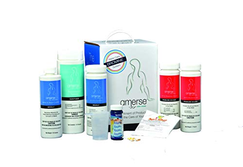 Amerse Bromine Hot Tub Spa Water Care Treatment Kit
