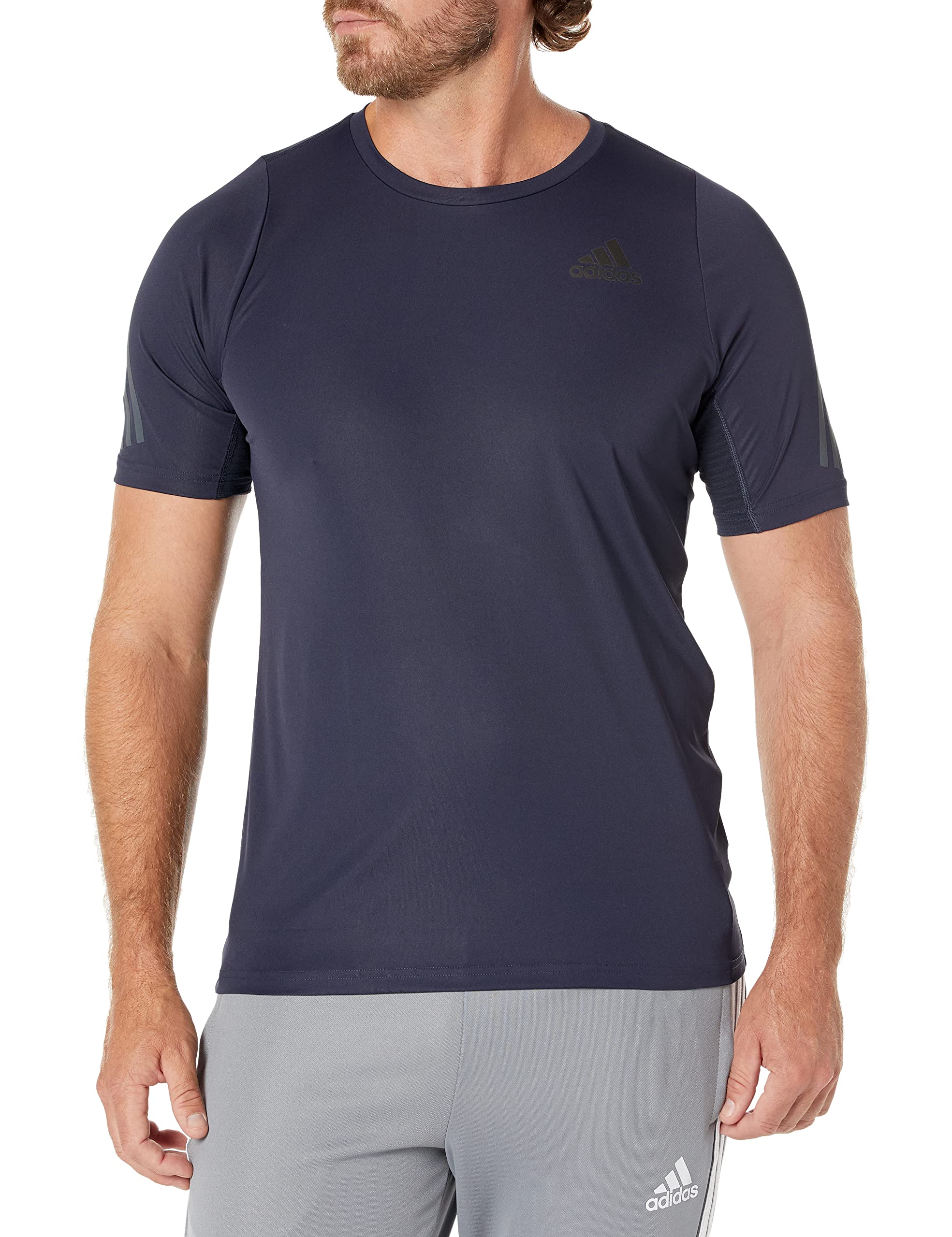 adidas Men's Run Icon Tee, Team Royal Blue, Medium