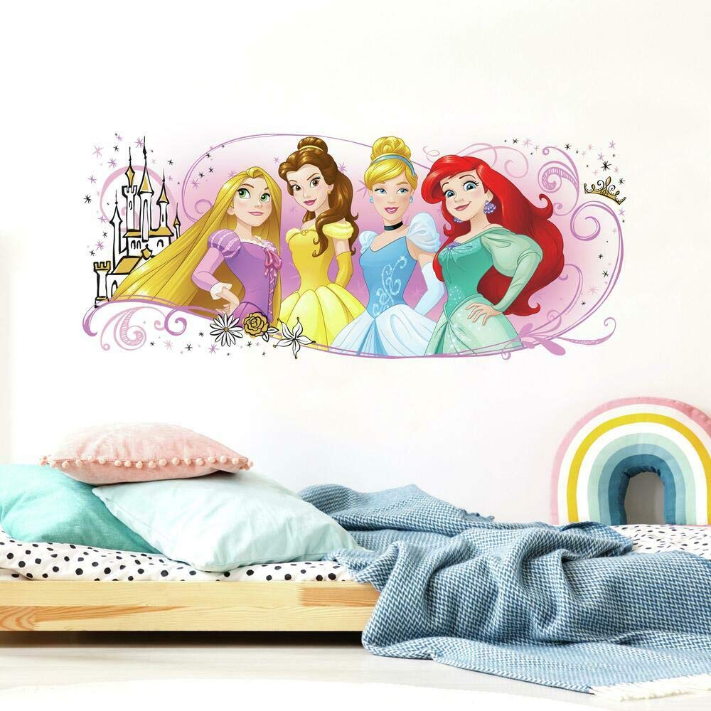 Disney Princess Friendship Adventures Peel & Stick Giant Wall Graphic by RoomMates, RMK3182GM