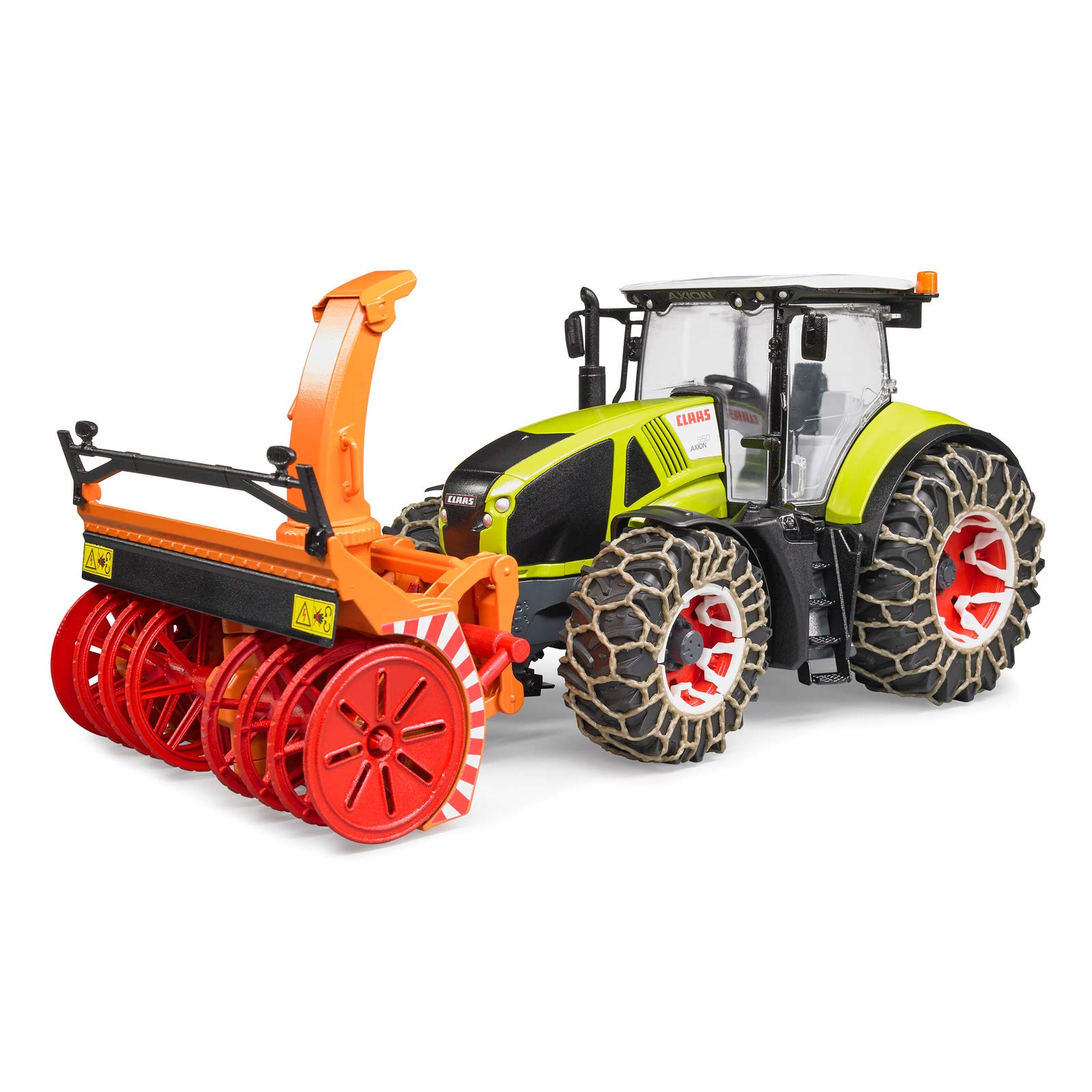 Bruder Claas Axion 950 with Snow Chai...