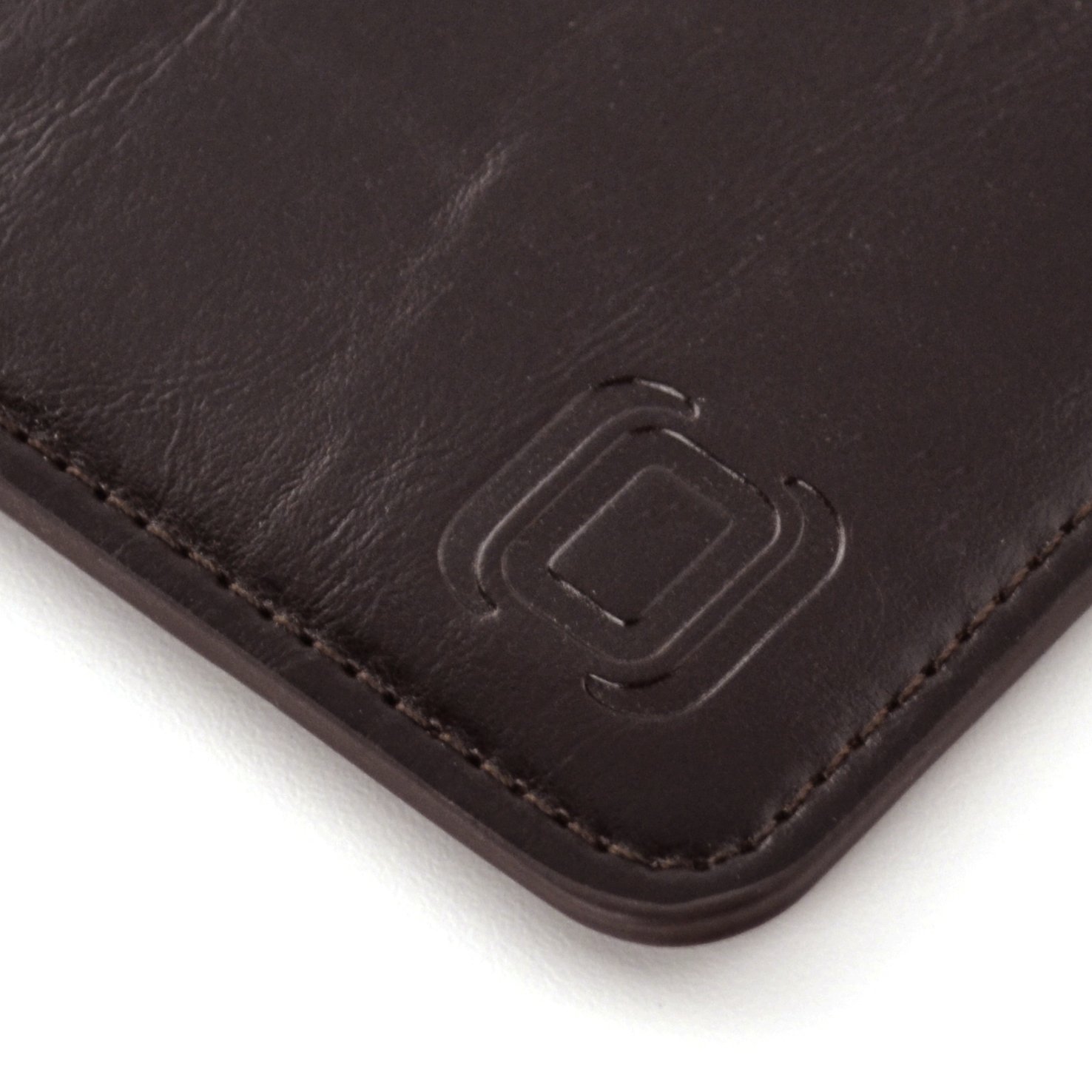 Dockem Executive Sleeve for iPad Mini 6, 5, 4, 3, 2, 1: Premium Synthetic Leather Tablet Case: Slim, Microfiber Lined, Professional, Protective Cover (Dark Brown)