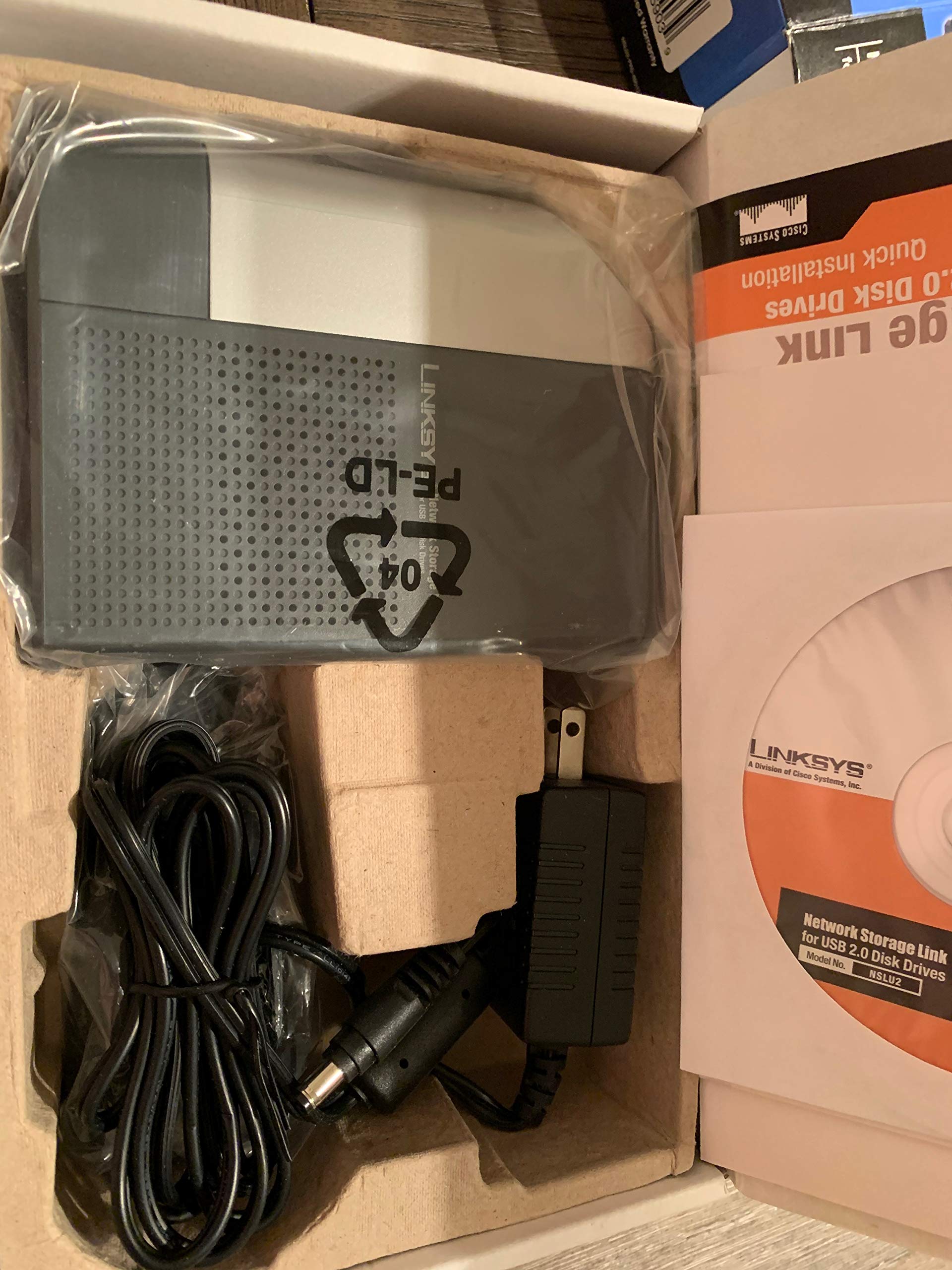 Cisco-Linksys Storage Link for USB 2.0 Disk Drives NSLU2