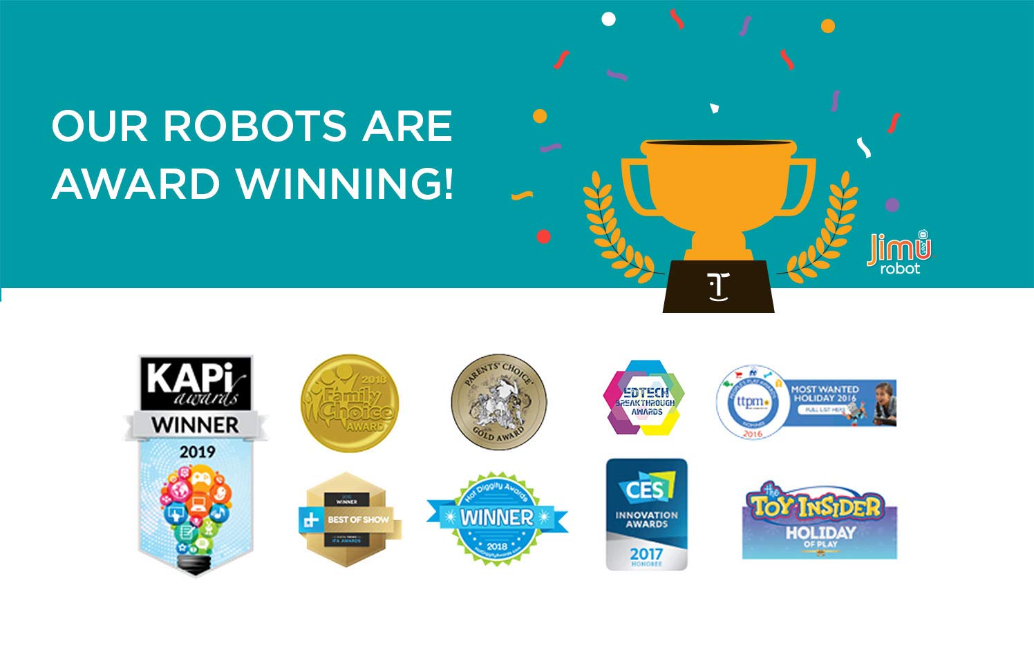 UBTECH JIMU Robot Competitive Series: Champbot Kit/ App-Enabled Building & Coding STEM Robot Kit (522 Pcs) from Robotics , Blue