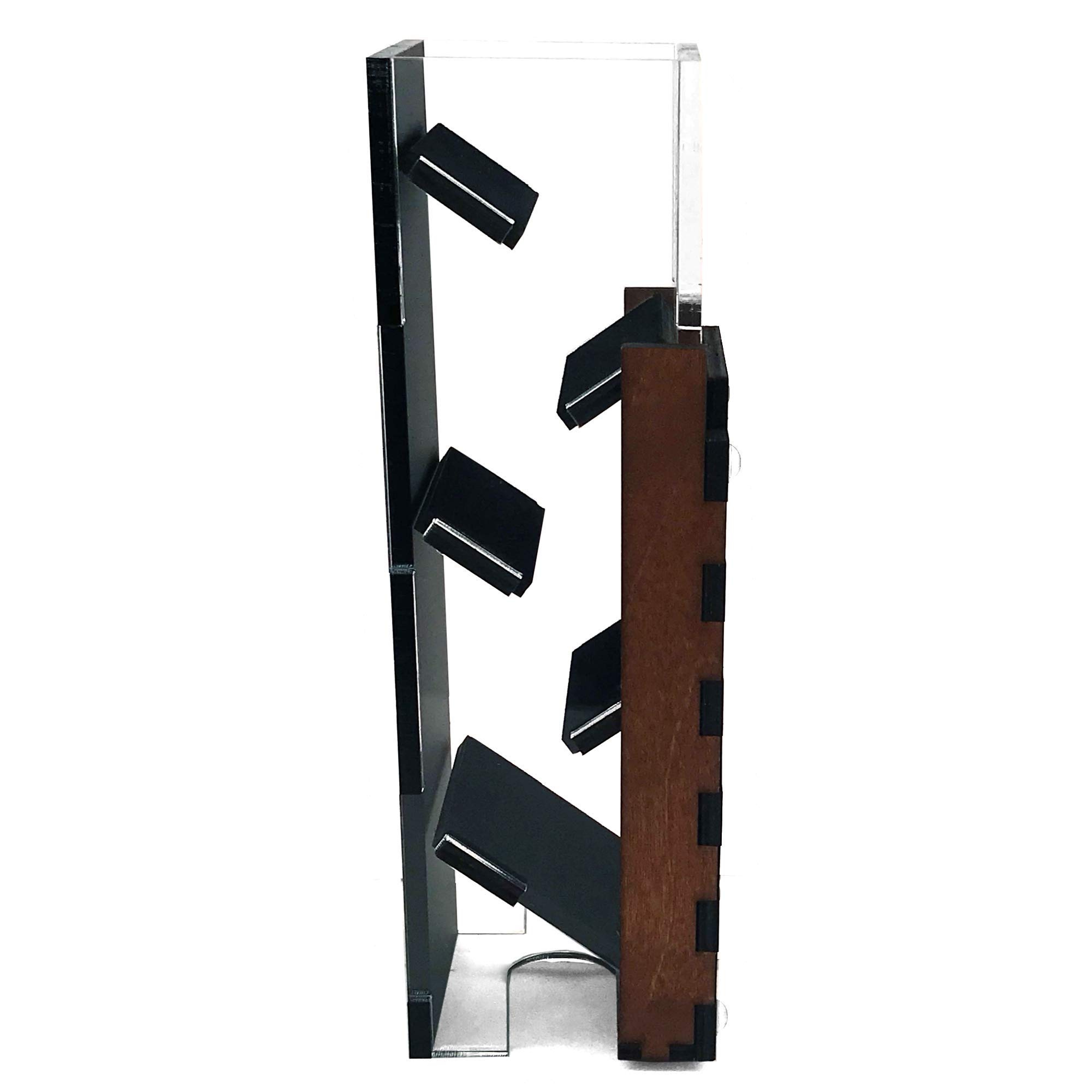 C4Labs Tall Velvet Lined Dice Tower - Softer Sound - Color Options (Tower w/Black Tray)