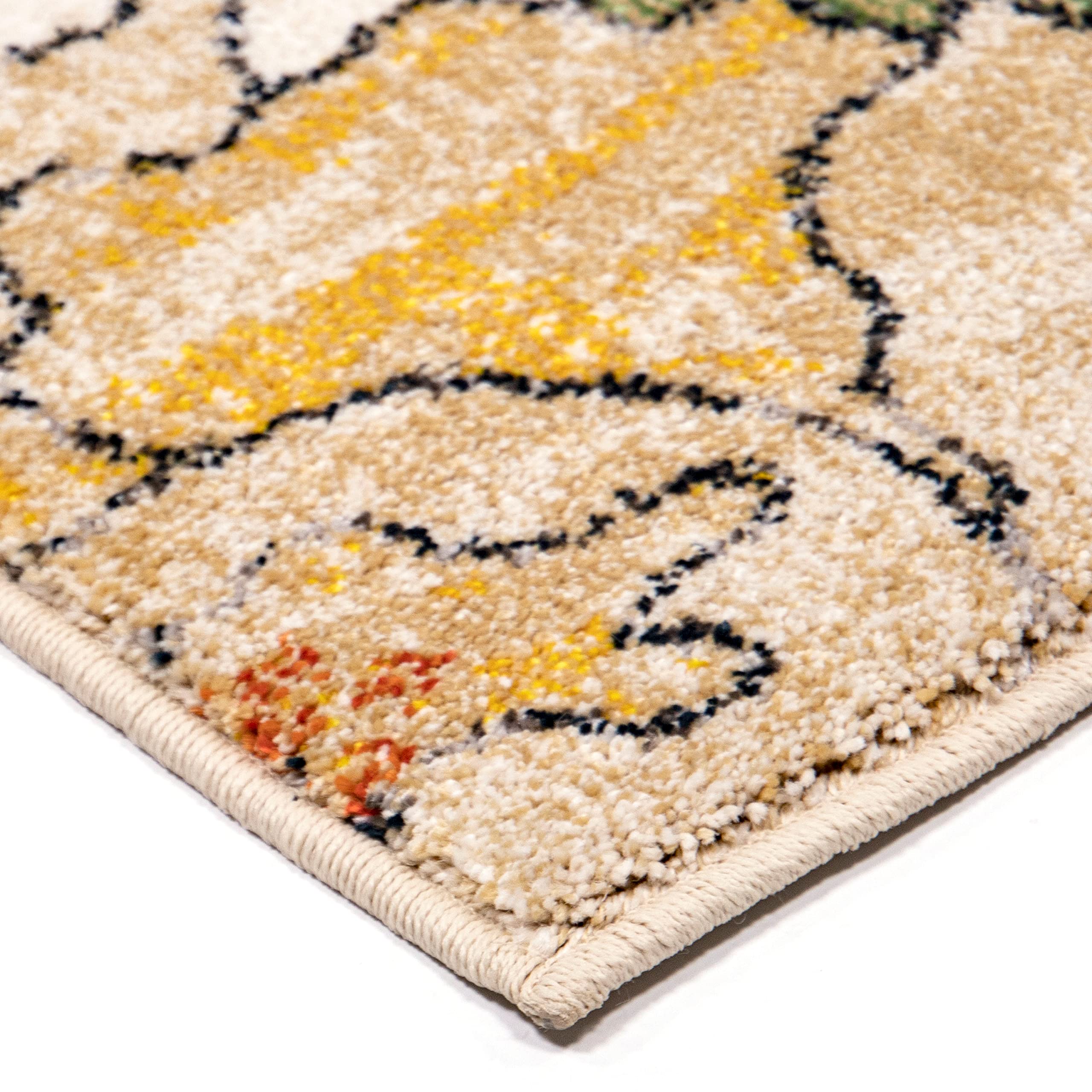 Simply Southern Cottage Jefferson Floral Area Rug, 6' x 9', Green