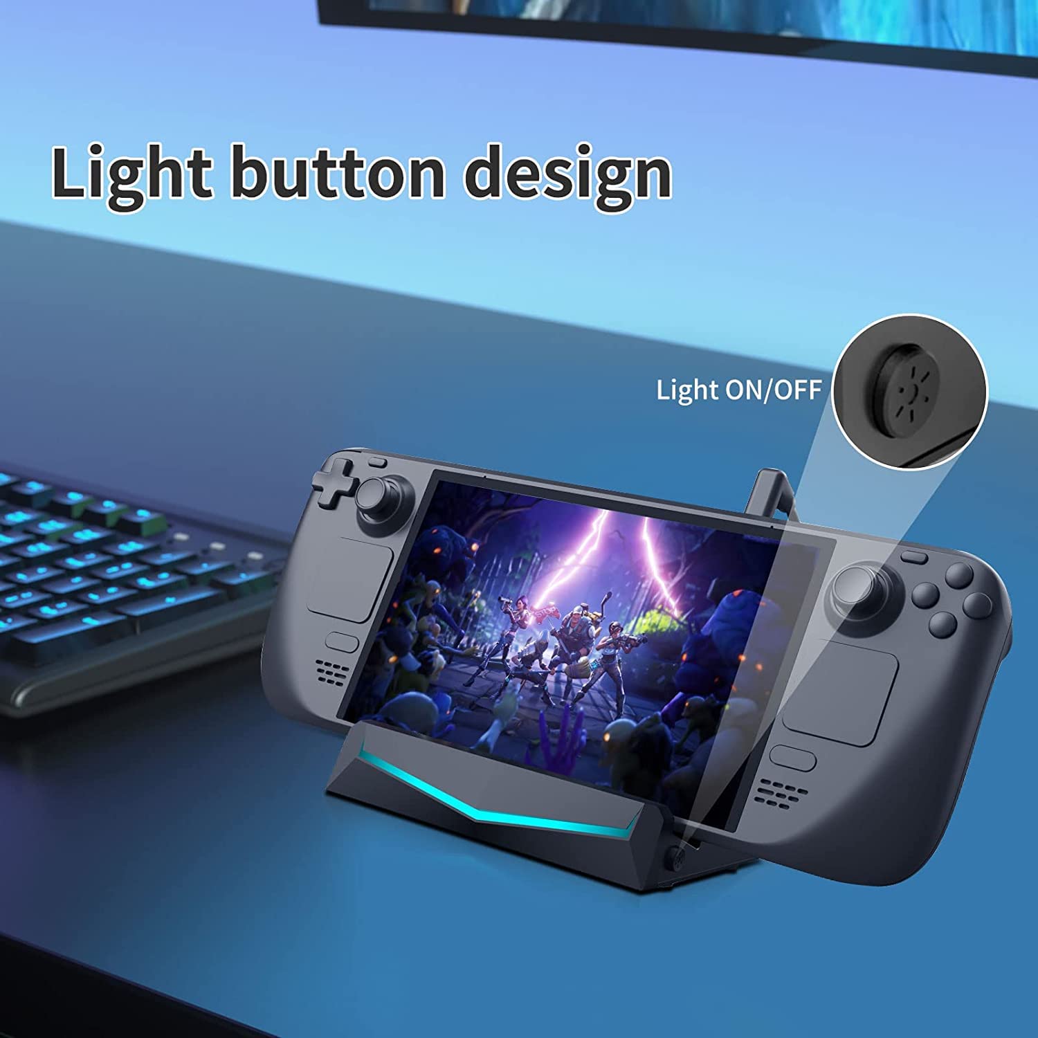 6-in-1 TV Docking Station Compatible for Switch Steam Deck Dock, Switch Dock steam Deck Dock Charging Dock with 4 USB-A 3.0,4K HDMI,PD 3.0 USB-C Fast Charger