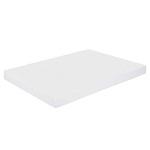 Olee Sleep 6" Firm Memory Foam Mattress Full,White