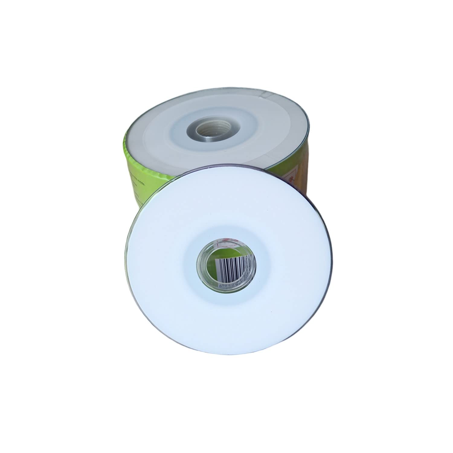 50 Pack 8cm White Surface Printable Mini Recordable Blank CD-R Discs for Music Data 215MB