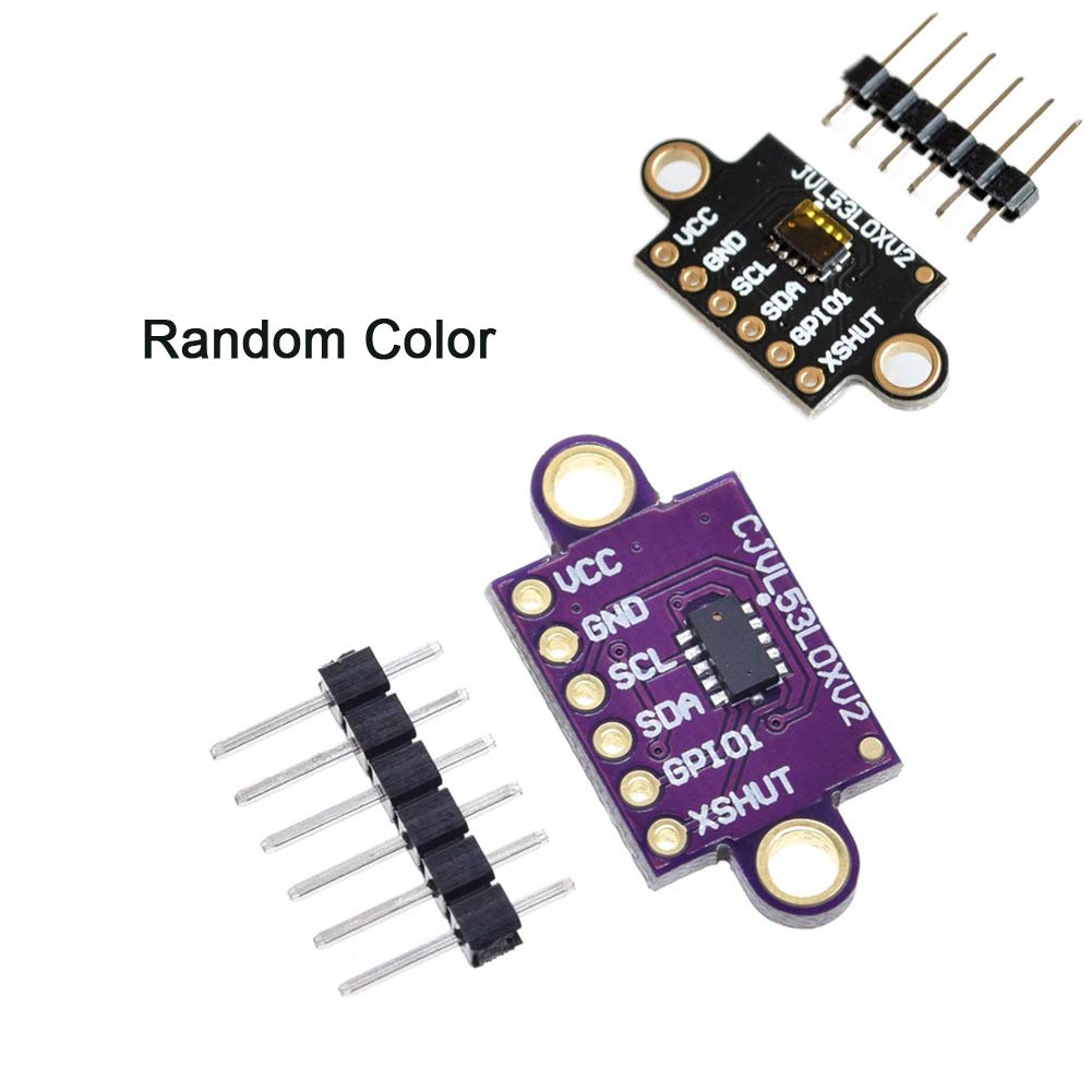 Onyehn 3pcs VL53L0X Time-of-Flight (ToF) Laser Ranging Sensor Breakout 940nm GY-VL53L0XV2 Laser Distance Module I2C IIC