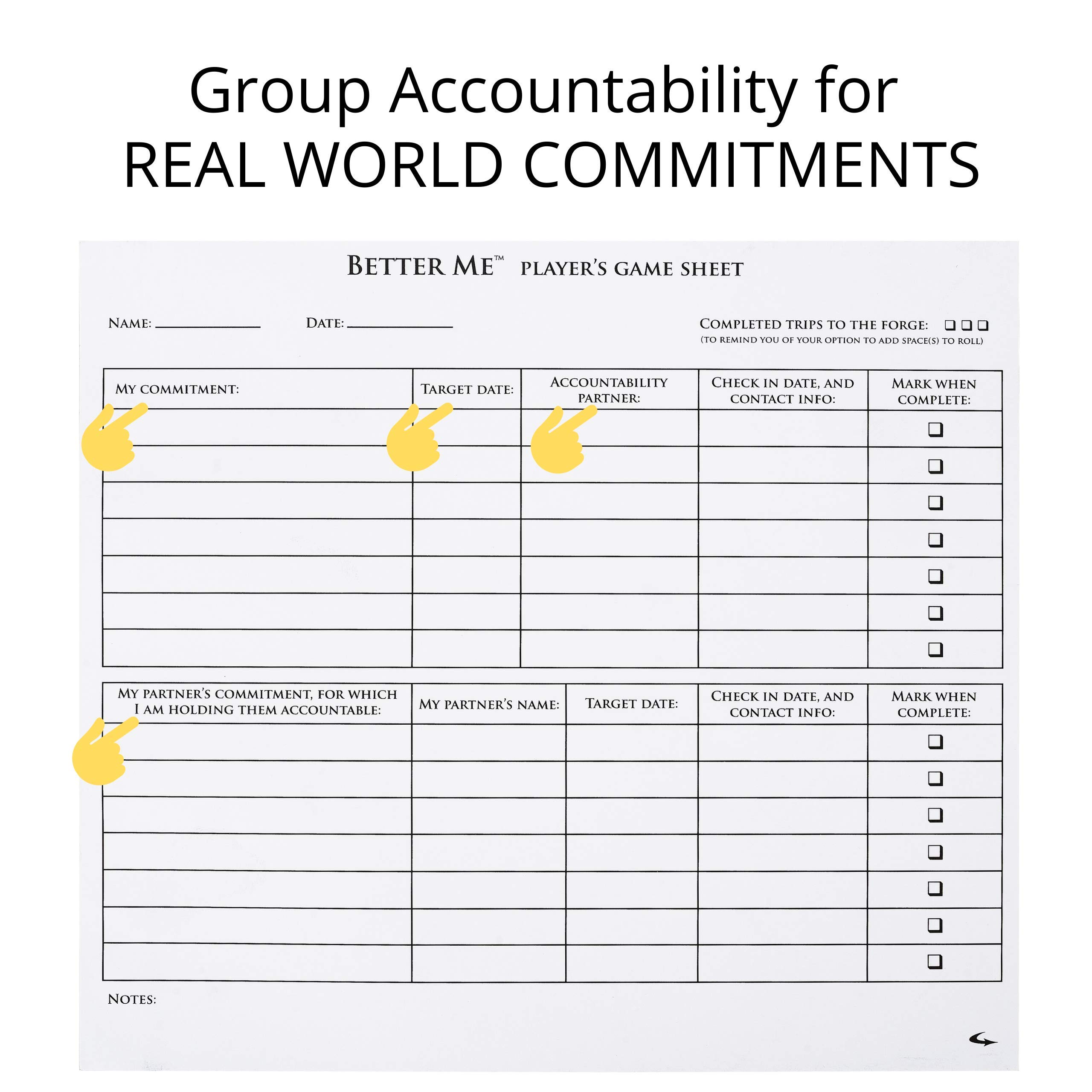 Better Me Self Improvement Game - Board Game for Couples, Friends or Family Games Night, Self Help Group Therapy Games, Counseling Games for Teens, Relationship Date Night Ideas
