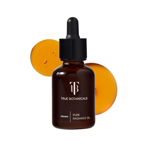 True Botanicals Renew Pure Radiance Oil | All Skin Types | Anti-Aging Face Oil w/Algae Extract | Treats Fine Lines & Wrinkles | Dermatologist Tested, All Natural, Vegan | 1 fl oz | 30 ml