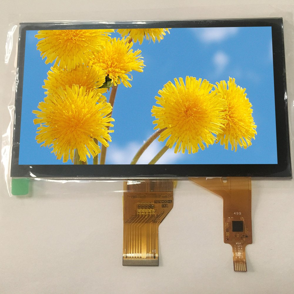 SANZAMELIN AMELIN 7 inch 1024x600 LVDS TFT LCD Display with capacitive Touch Screen Panel and EK79001AF Driver IC