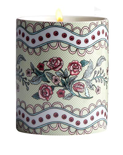 L'or de Seraphine La Roseraie Scented Candle | Fragrance No. 27 | Floral & Fruity Notes | 45 Hour Burn Time | Luxury Scented Candle for Home & Leisure | 6.4 oz