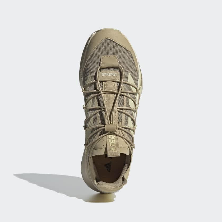 adidas Men's Terrex Voyager 21 Travel Hiking Shoe, Beige Tone/Sandy Beige/Victory Gold, 10.5